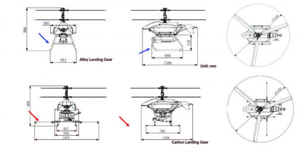 Unmanned Aerial Helicopter – Hasati Telecom Inc