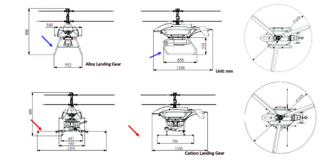 Unmanned Aerial Helicopter – Hasati Telecom Inc